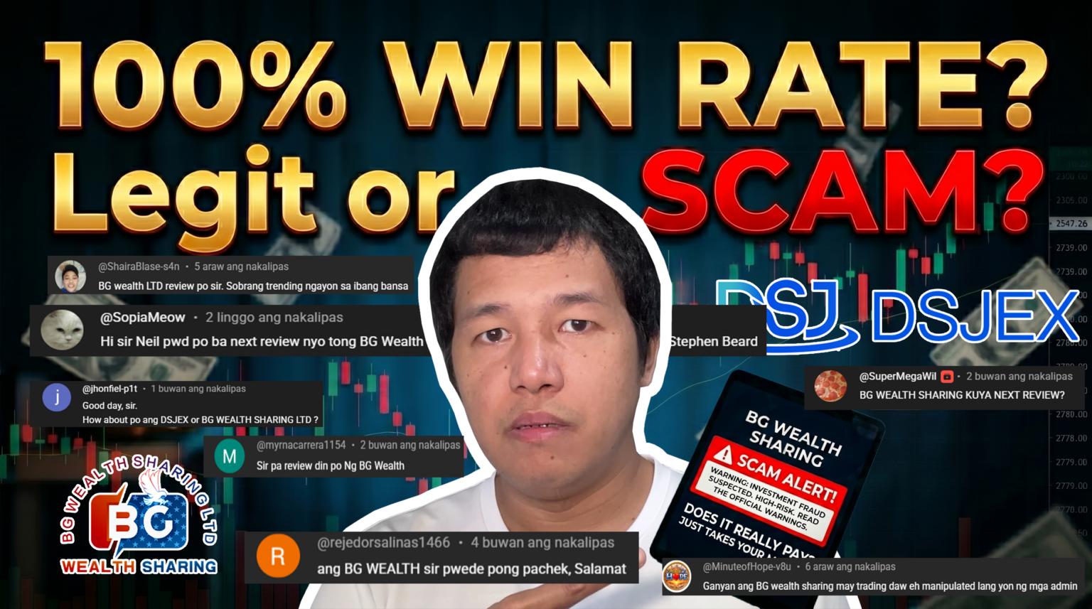 BG Wealth Sharing REVIEW: Why DSJ Exchange is a Dangerous Fake Trading Trap